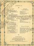 An annotated menu | Restaurant-ing through history
