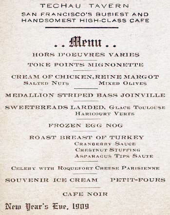 menus | Restaurant-ing through history