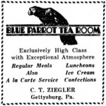 Famous in its day: the Blue Parrot Tea Room | Restaurant-ing through ...