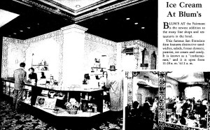 Famous in its day: Blum’s | Restaurant-ing through history